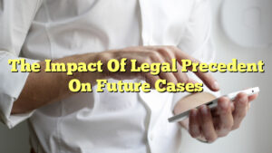 The Impact Of Legal Precedent On Future Cases - The Franklin Law